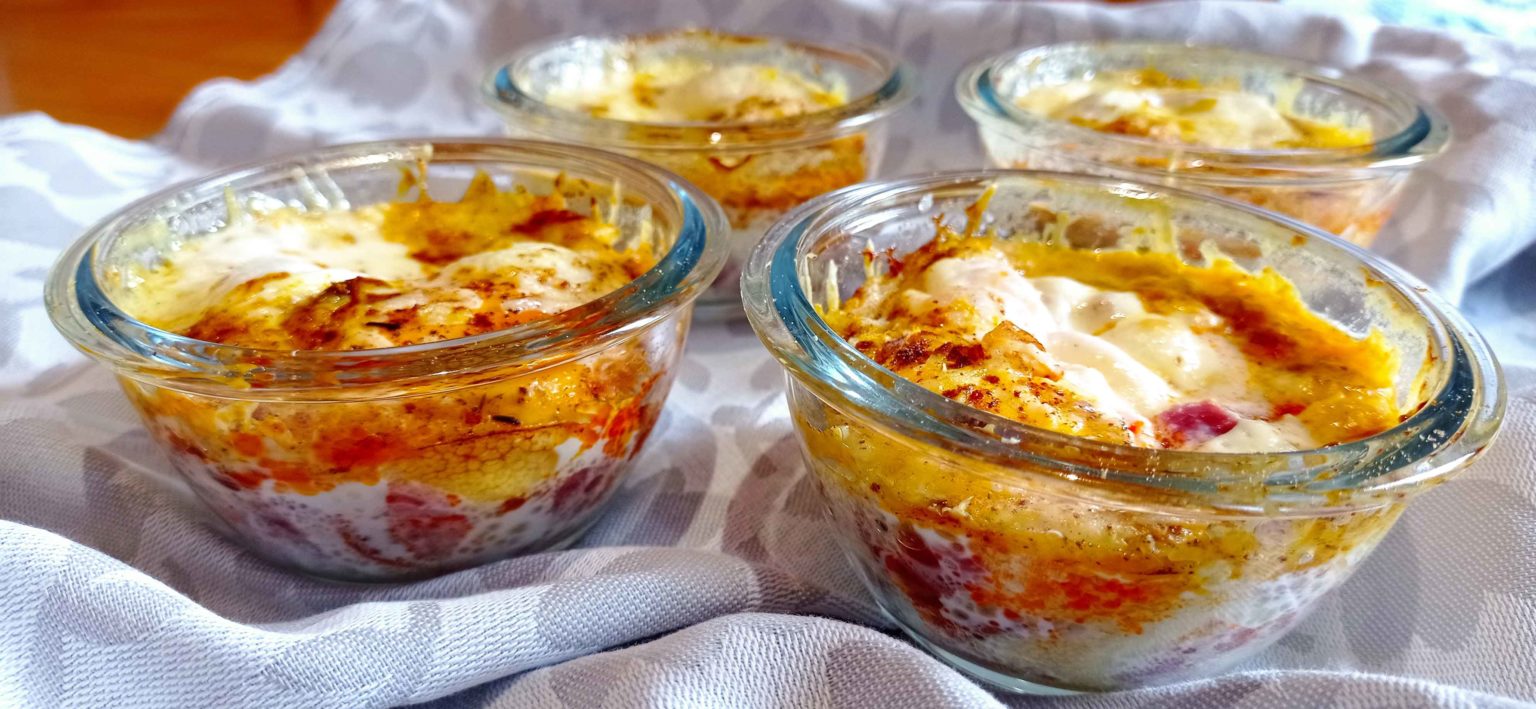 Oeuf cocotte chorizo & jambon – Captain Slip : blog culinaire ...