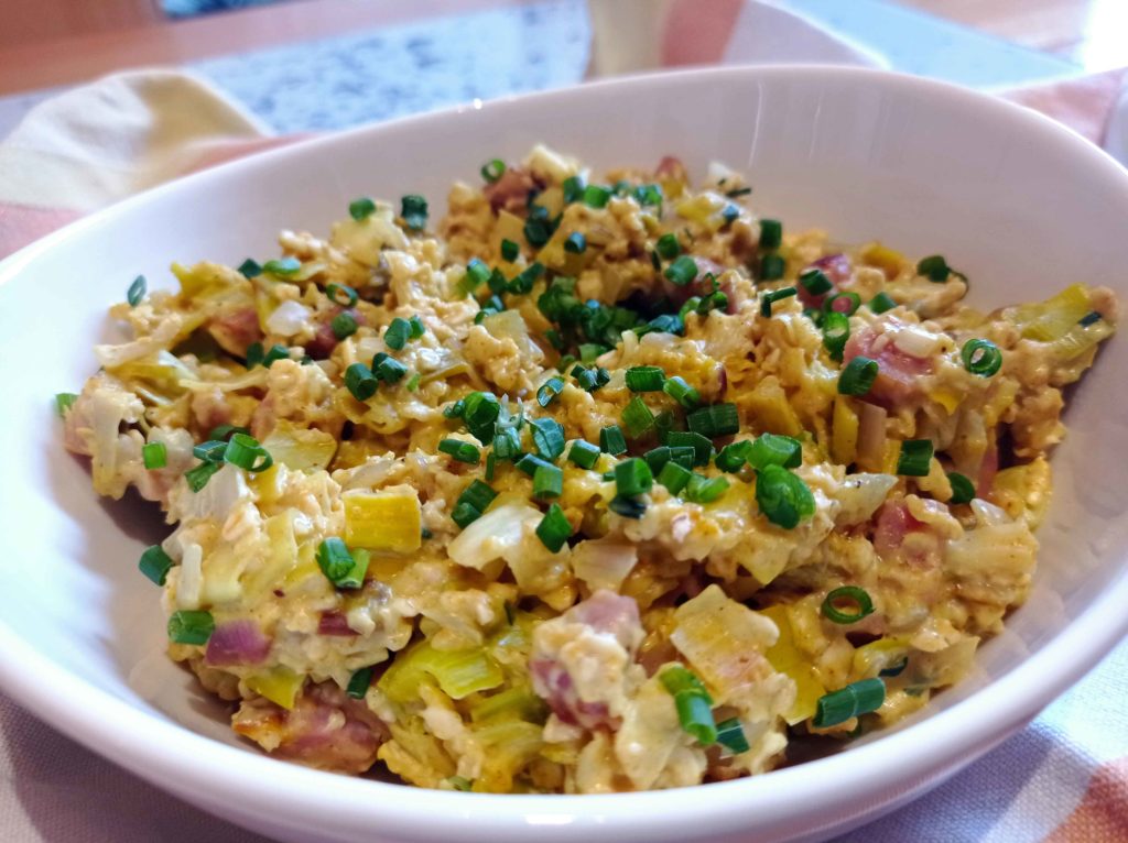 Porridge poireau, jambon & curry – Captain Slip : blog culinaire ...
